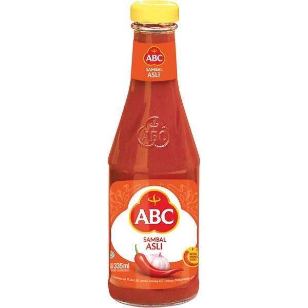 TƯƠNG ỚT NGUYÊN CHẤT ABC/ABC本格サンバル 335g – Vuonghoimart